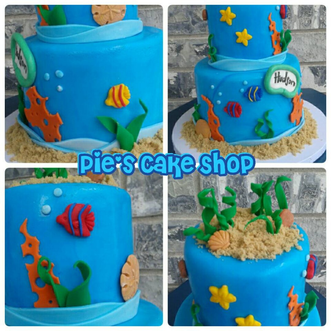FINDING Dory, Under the Sea Cake Toppers Set, LITTLE MERMAID , Fondant ...