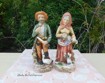 Homco Old Man Figurines - Etsy