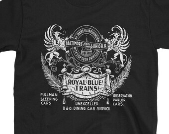 Steam Engine T-Shirt Locomotive T Shirt Train Shirt Steam