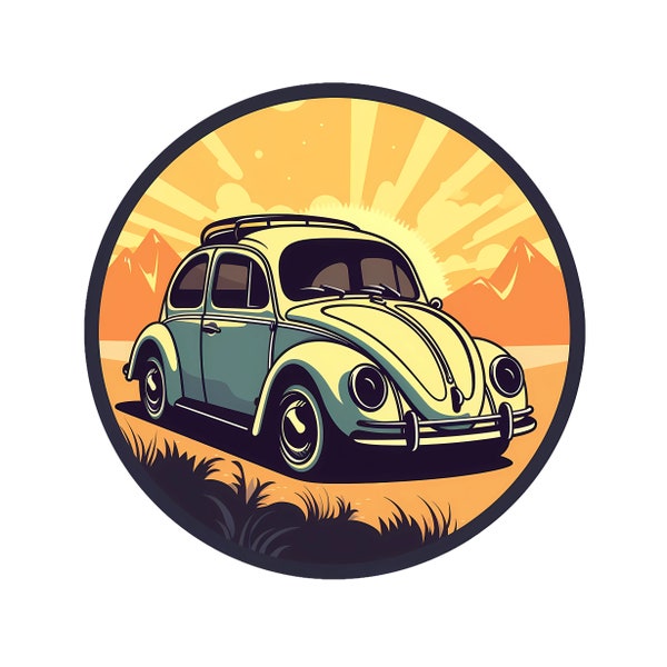 Vw käfer aufkleber - Etsy.de