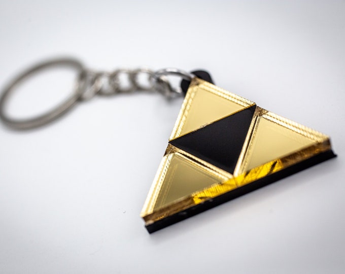 Triforce Keychain - Etsy