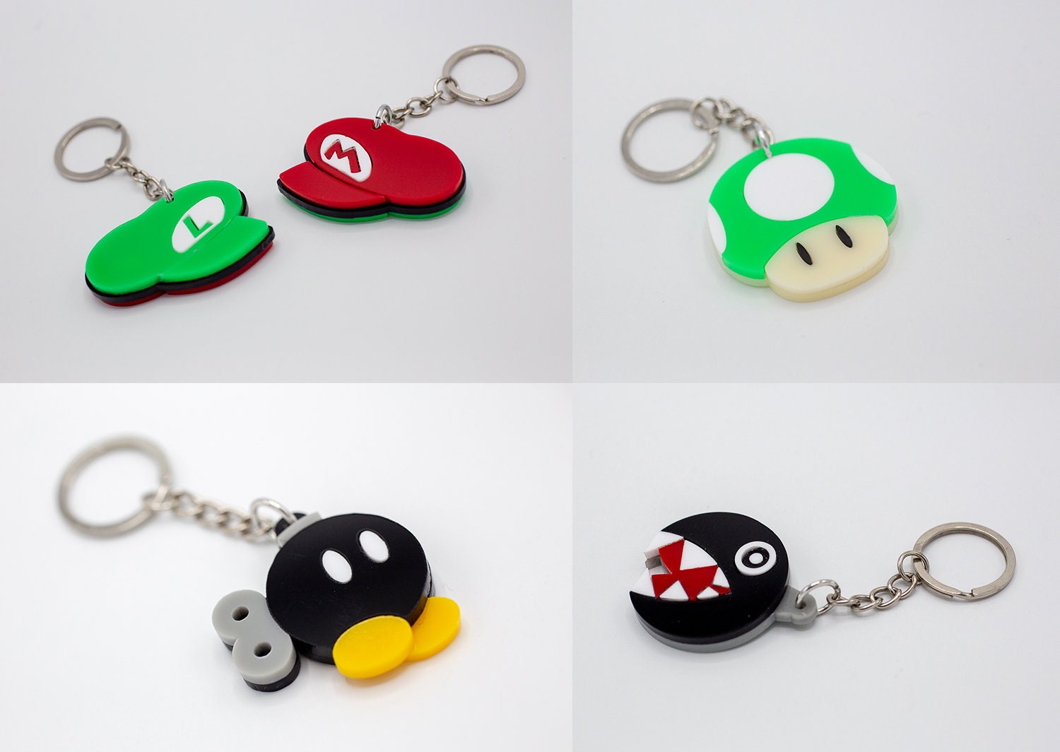 Super Mario Keychain - Etsy