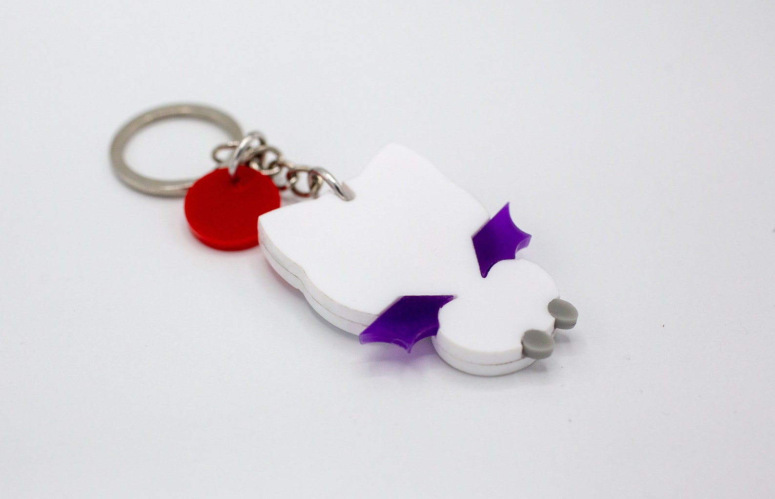 Final Fantasy Moogle Acrylic Keychain - Etsy