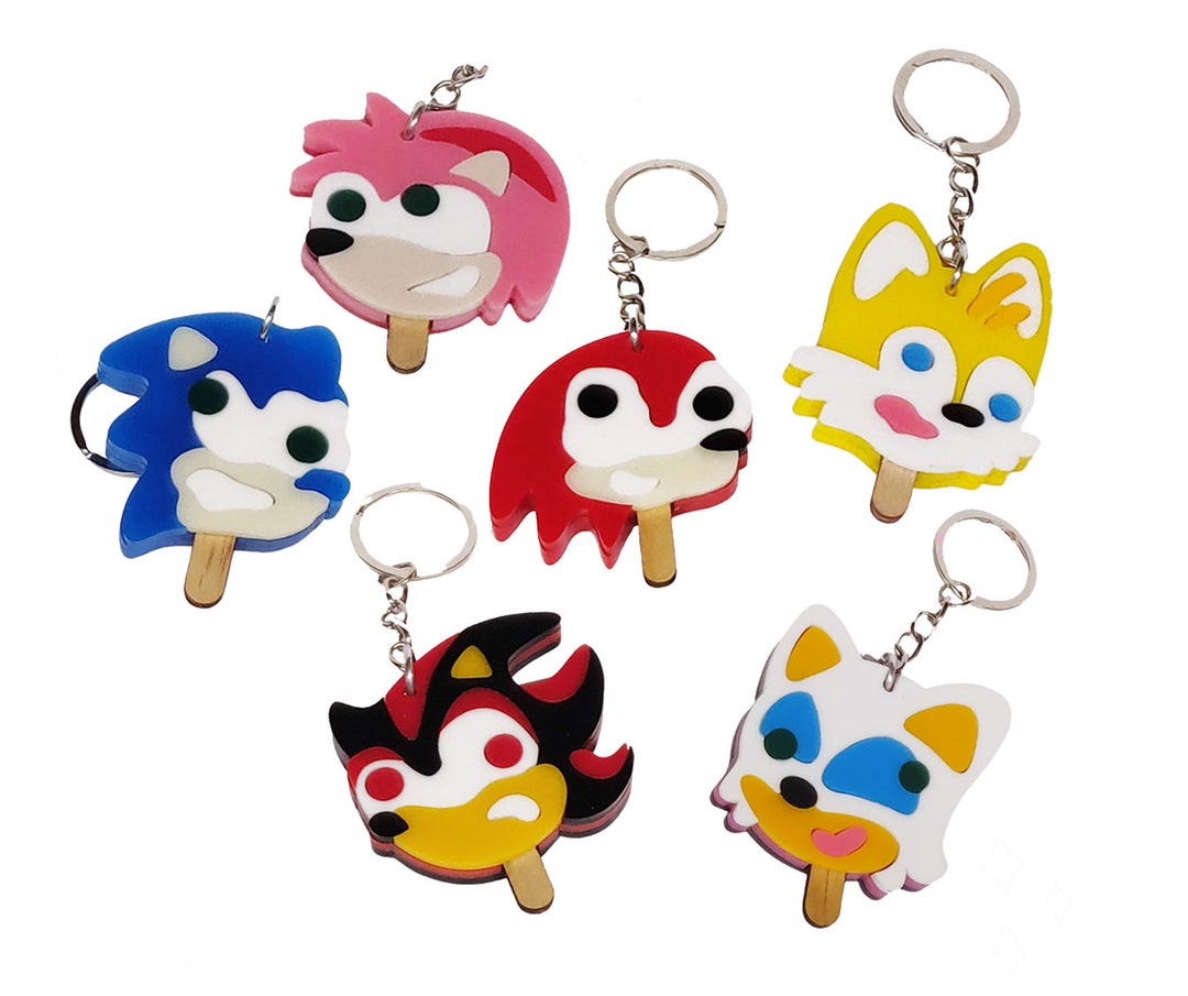 Gotta Go Fast Team Popsicle Keychain - Etsy