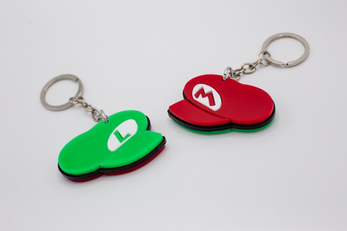 Super Mario Keychain - Etsy