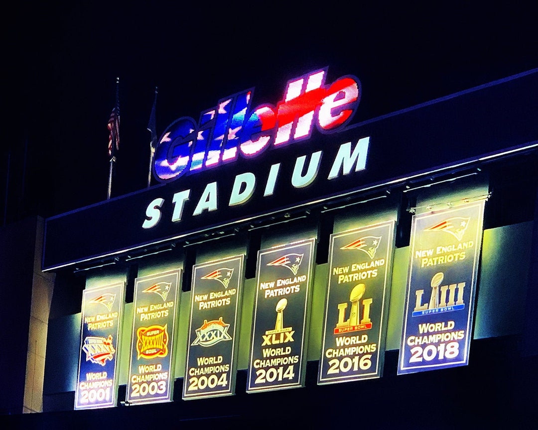 New England Patriots Print, Patriots Wall Art, Boston Sports Canvas ...