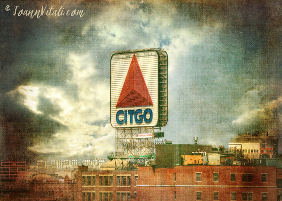 CITGO Sign, Boston Red Sox Art, Boston Landmark, Boston Canvas Art ...