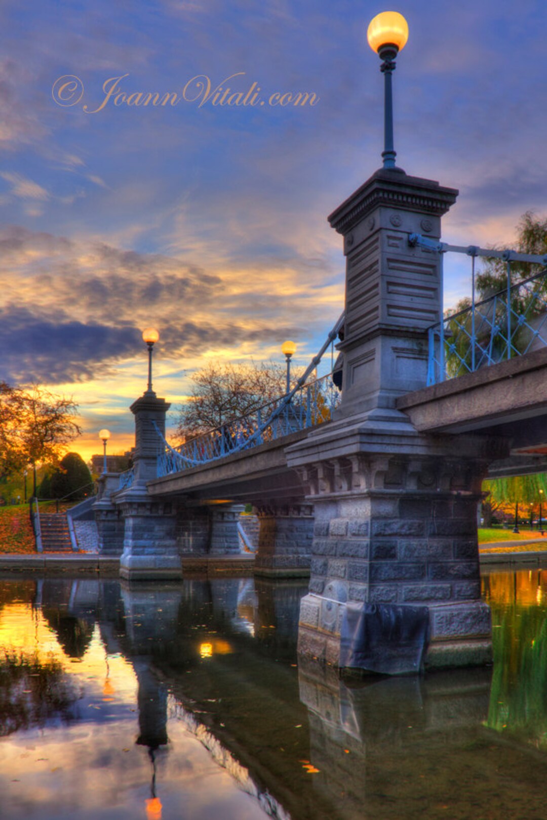 Boston Public Garden Bridge - Boston Photography - Boston Print ...