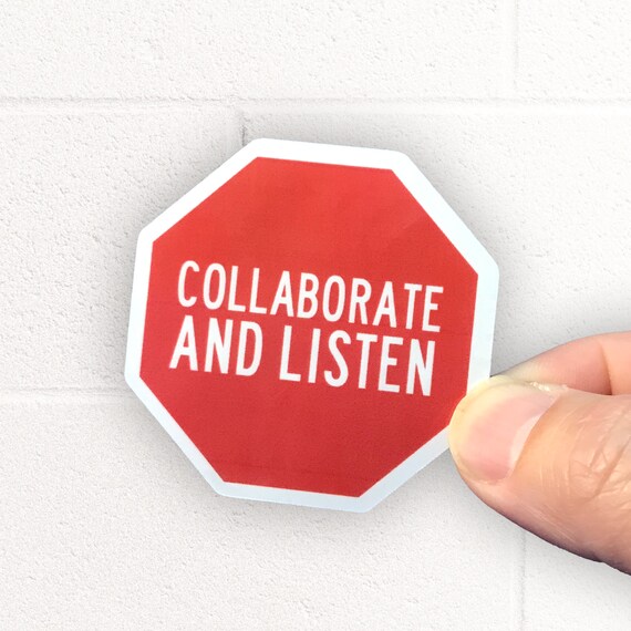 Funny Stop Sign Sticker Vinyl Waterproof Shiny Laptop | Etsy