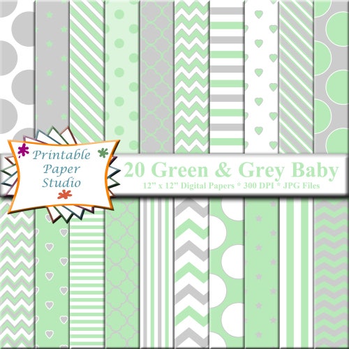 Light Pink and Gray Digital Scrapbook Papers 24 Jpg Files 12 X | Etsy