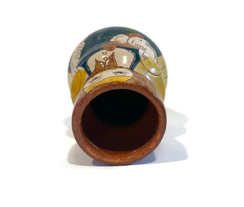 Anibal Rosado Vintage Pottery Vase Babushka Doll Pot | Etsy