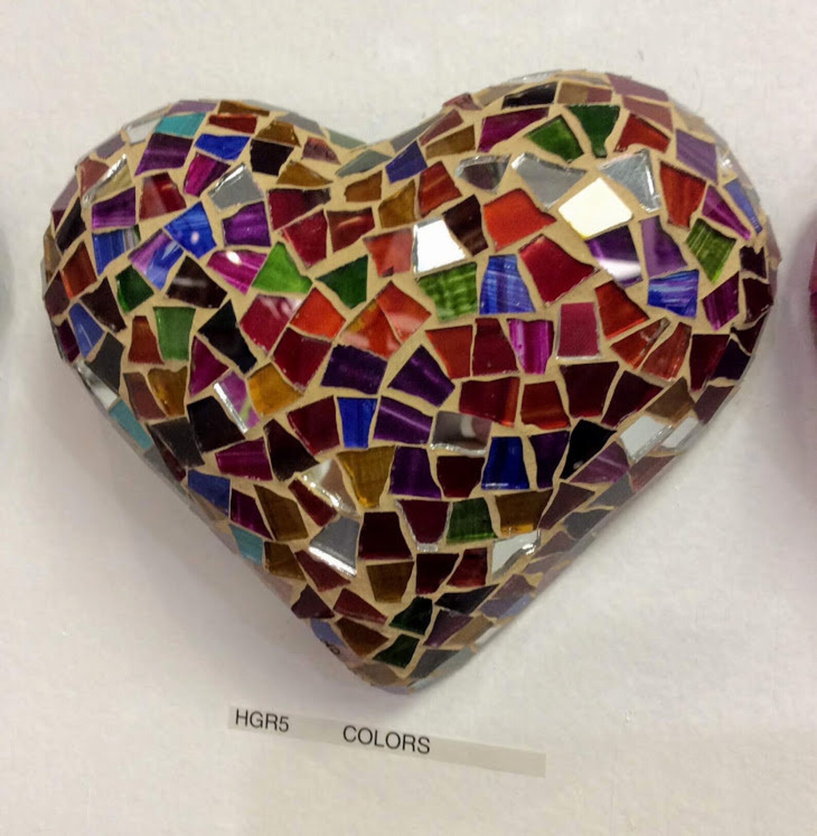 Artisanal Mosaic Heart Heart Wall Hanging abstract - Etsy