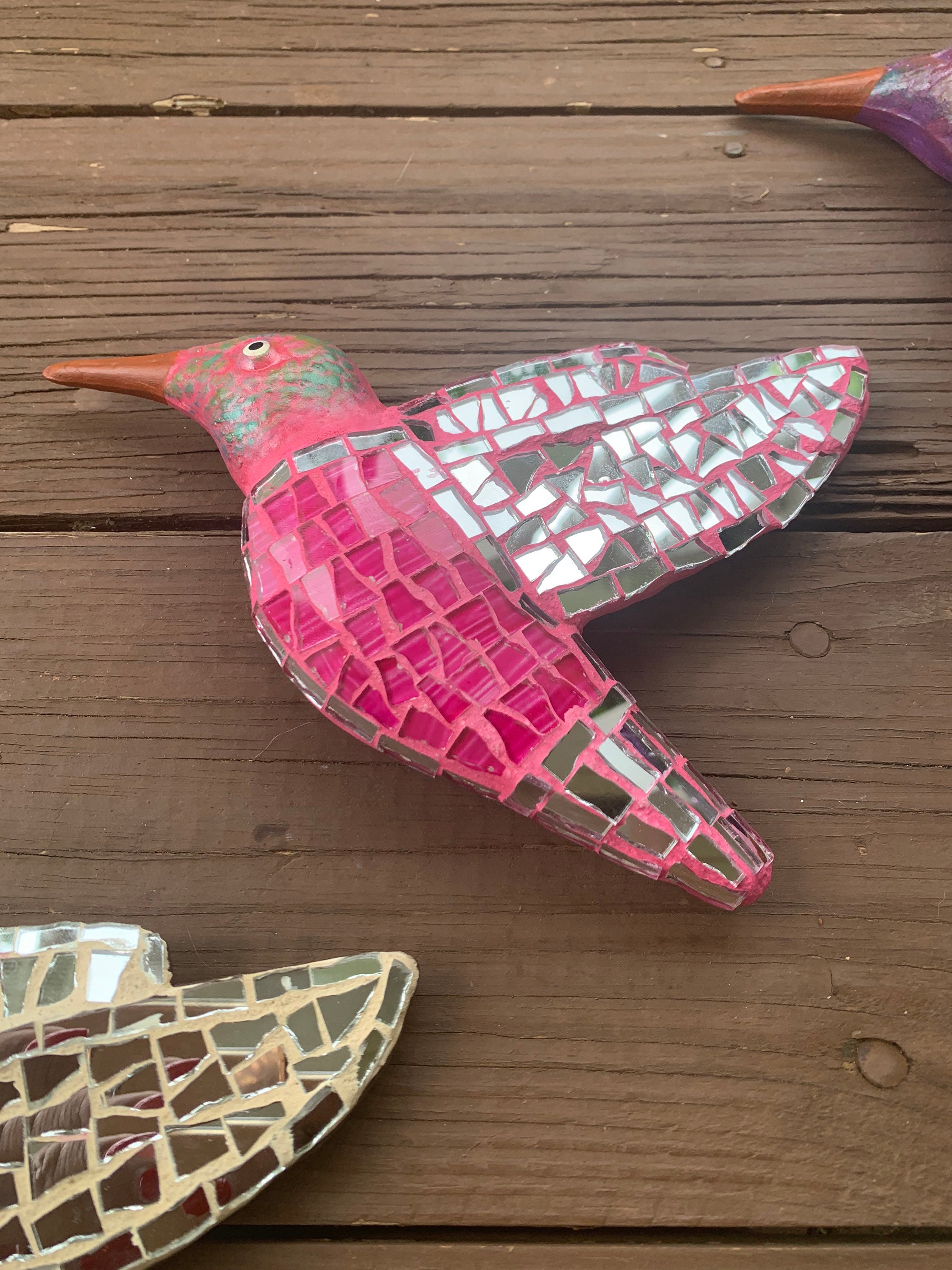 Mosaic HummingbirdCeramic HummingbirdWall Hanging | Etsy