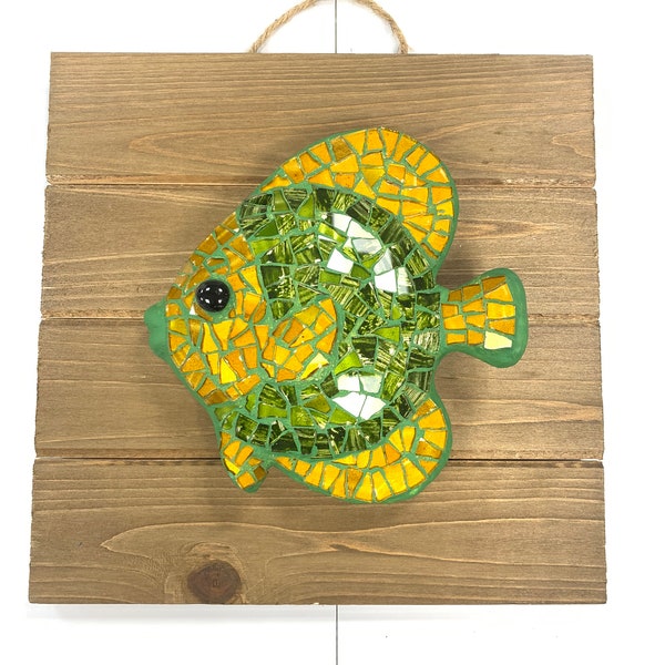 Fish Mosaic - Etsy