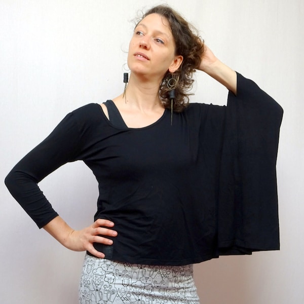 Asymmetrical T Shirt - Etsy