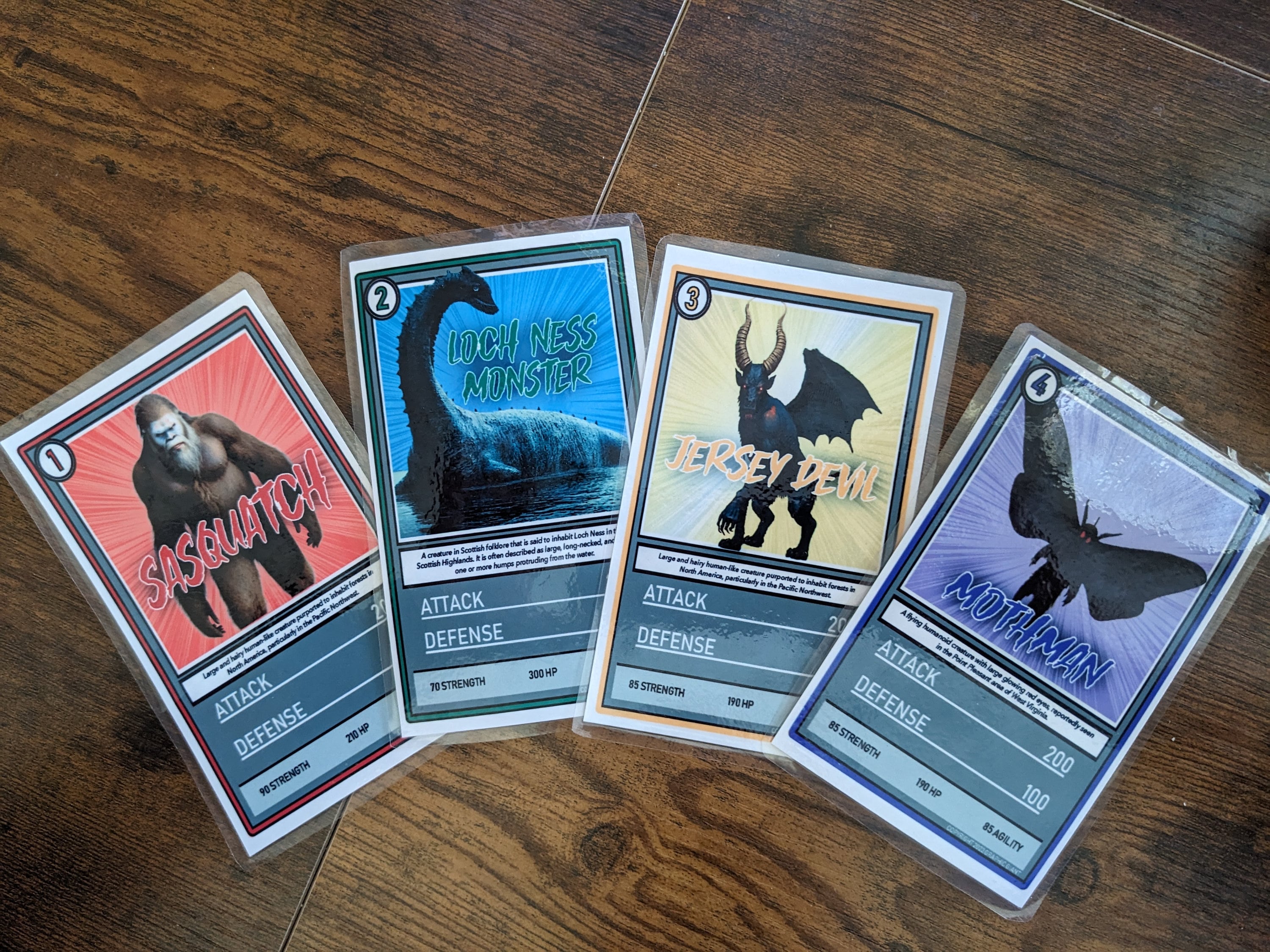 Cryptid Trading Cards - Etsy