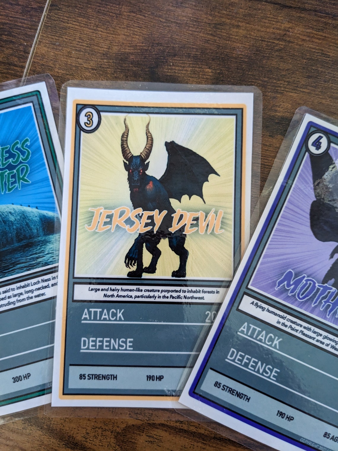 Cryptid Trading Cards - Etsy