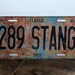 Mustang Car Tag - Custom - Etsy