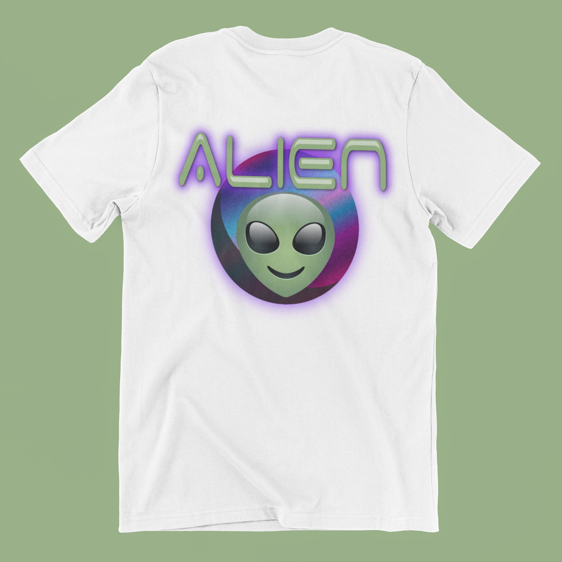 Alien Face Design PNG - Etsy