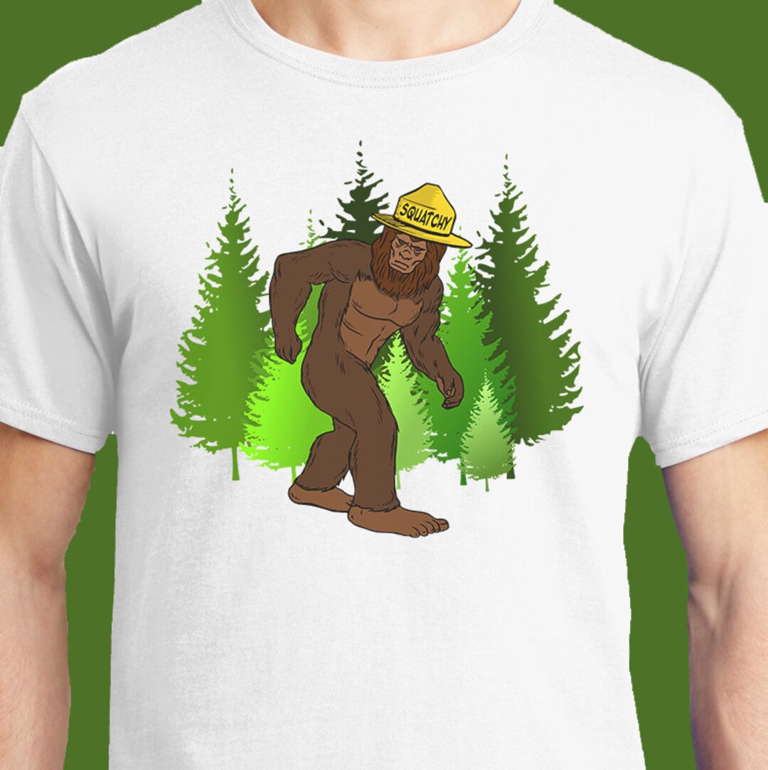 Squatchy the Bigfoot PNG - Etsy