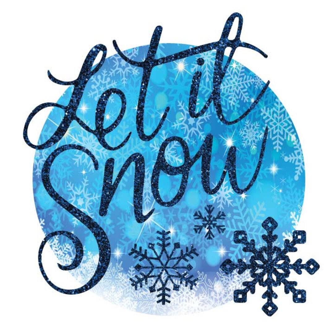 Let It Snow | Digital Download | Printable Artwork I Digital File - Etsy