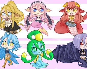 Monster musume | Etsy