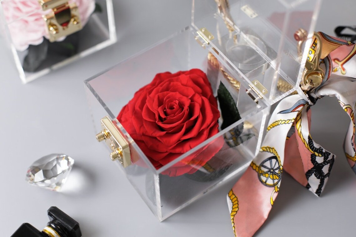 Eternal Roses/ Preserved Roses/preserved Rose Box/eternal | Etsy