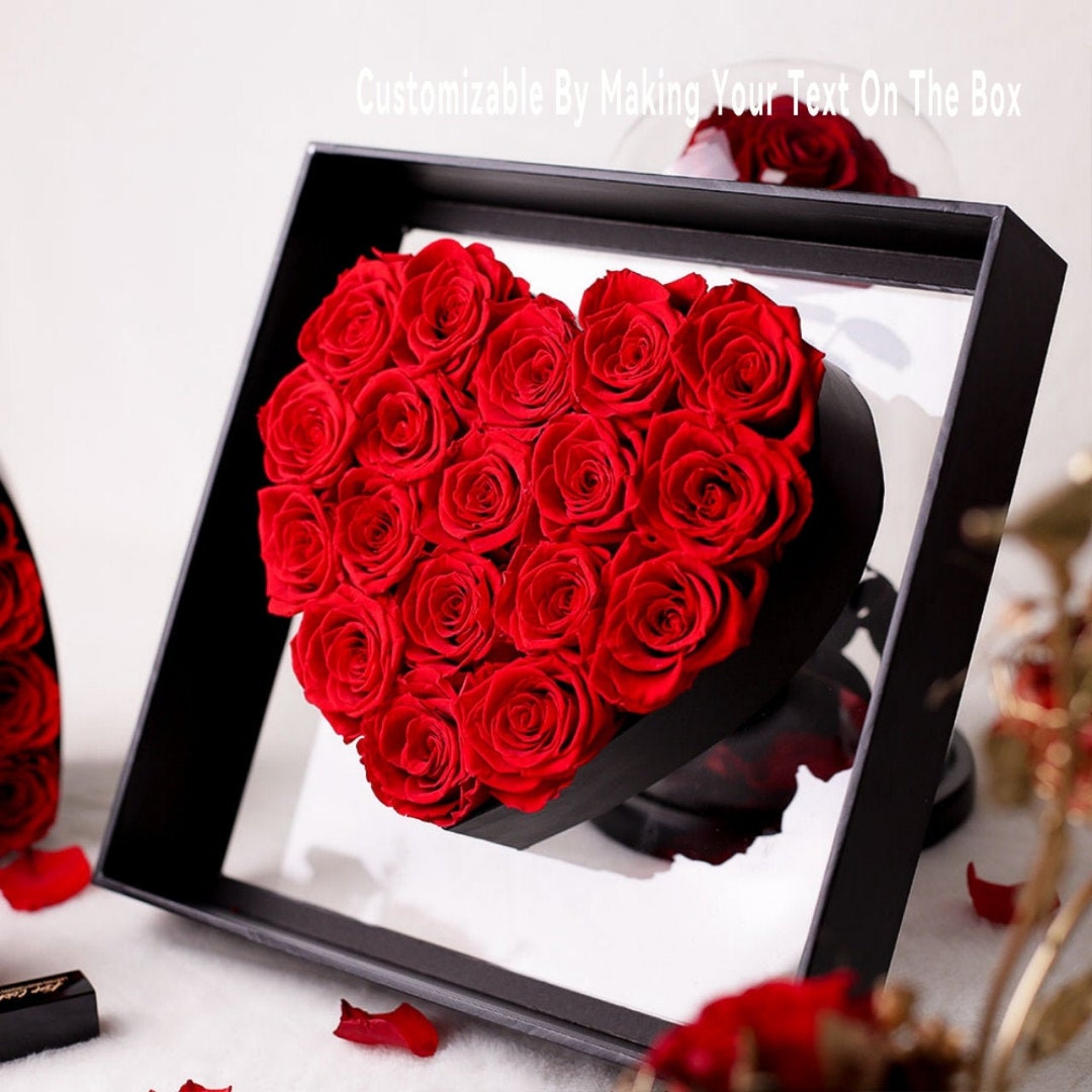 Eternal Roses/ Preserved Roses/preserved Rose Box/long Lasting Roses ...