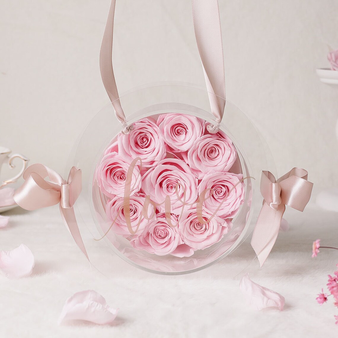 Eternal Roses/ Preserved Roses/preserved Rose Box/eternal - Etsy