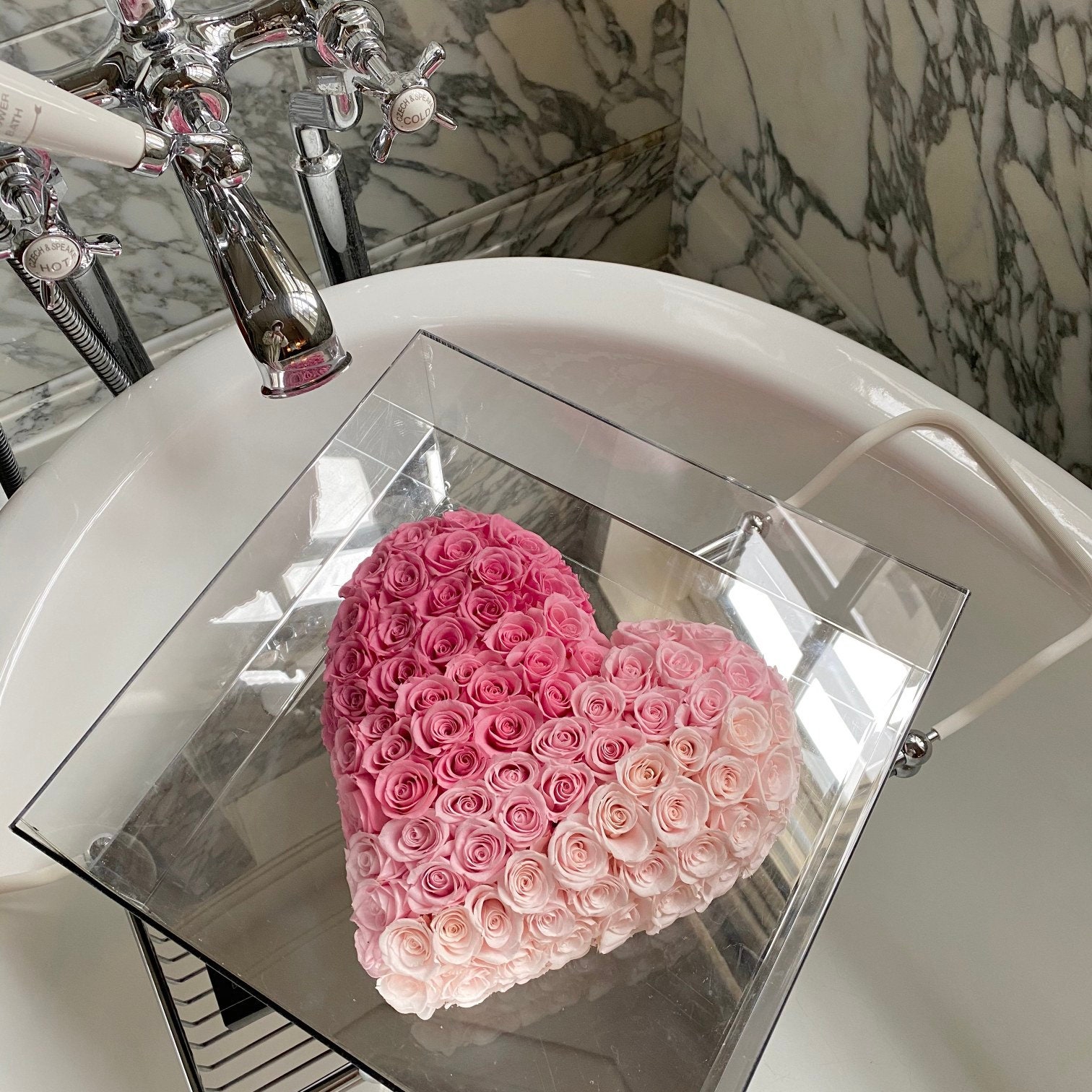 Eternal roses/ preserved roses/preserved rose box/long lasting | Etsy