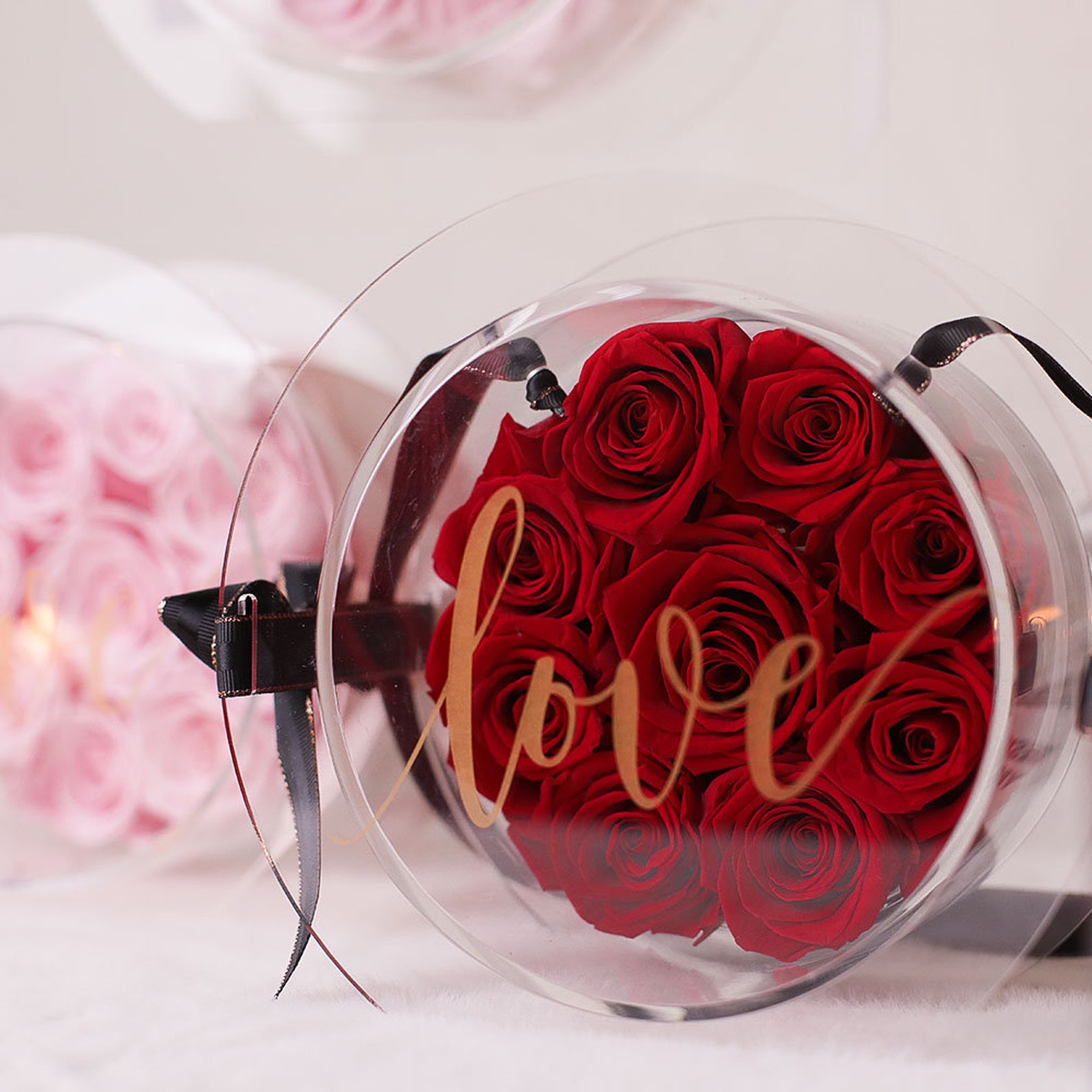 Eternal Roses/ Preserved Roses/preserved Rose Box/eternal - Etsy