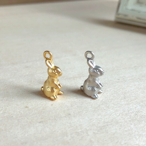 Bunny Pendant - Etsy