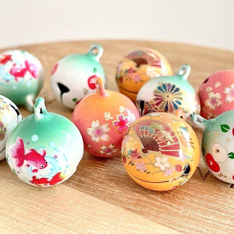 Japanese Fan Charm - Etsy