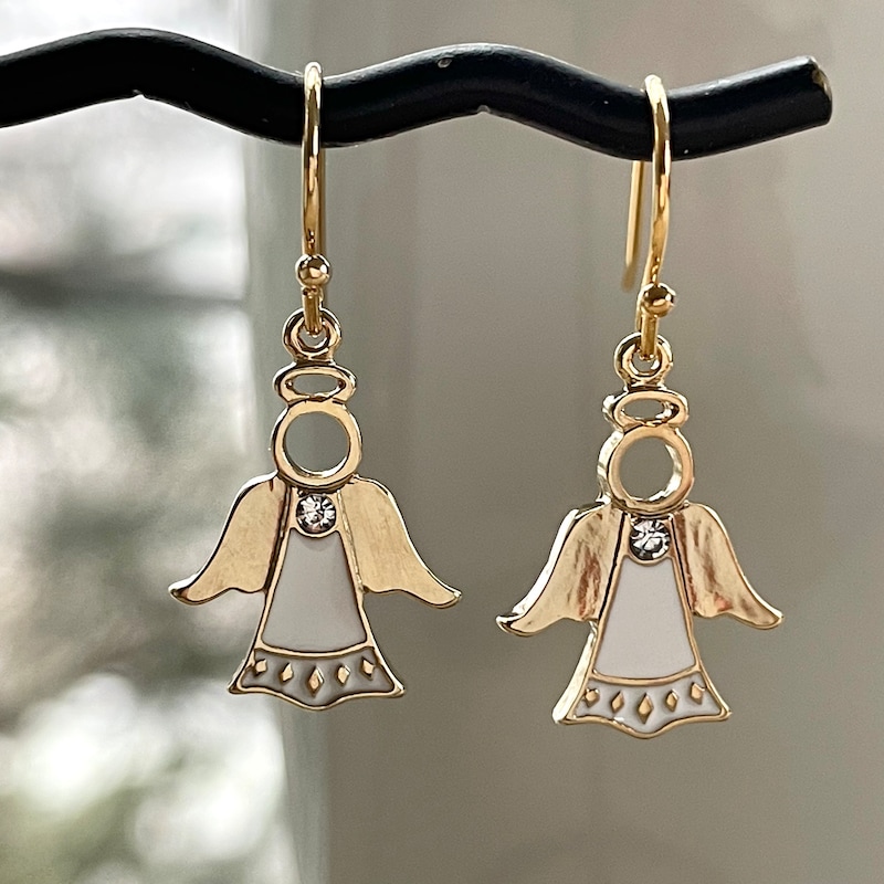 Angel Earrings - Etsy
