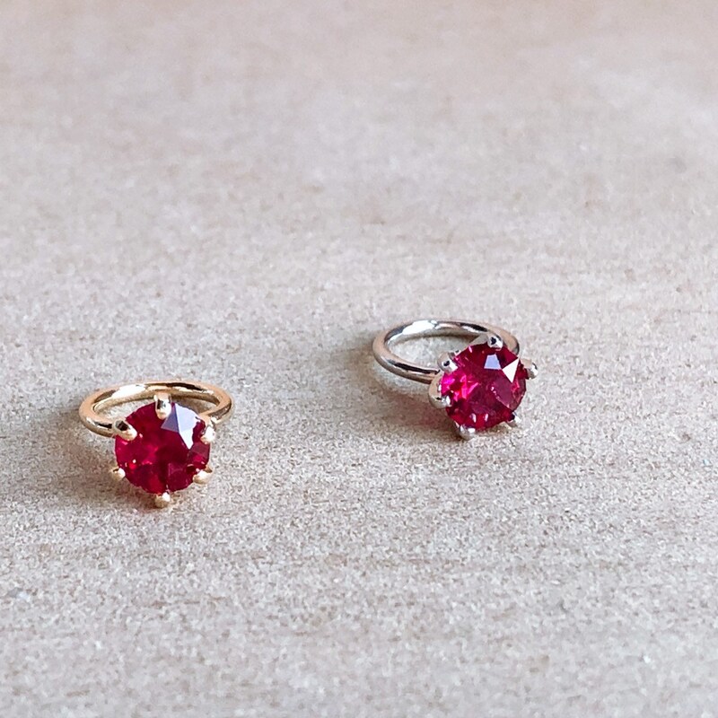 July Birthstone Ring - Etsy