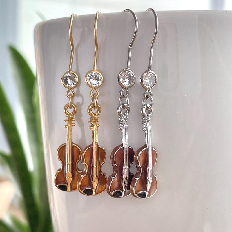 Violin Jewelry - Etsy