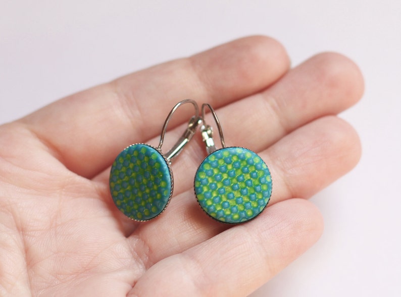 Colorful Earrings Everyday Earrings Birthday Gift for Women - Etsy