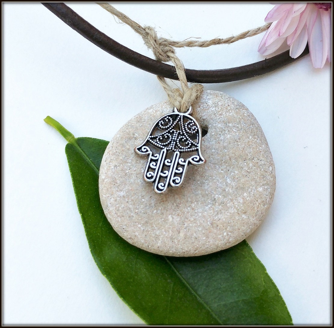 Natural Hag Stones With Holes 10 - Protection Stones, Witch Stones ...