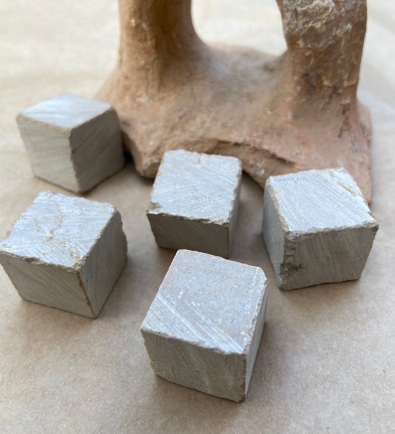 Authentic Jerusalem Stones Natural 5 Cube Holy Land Gems for Spiritual ...