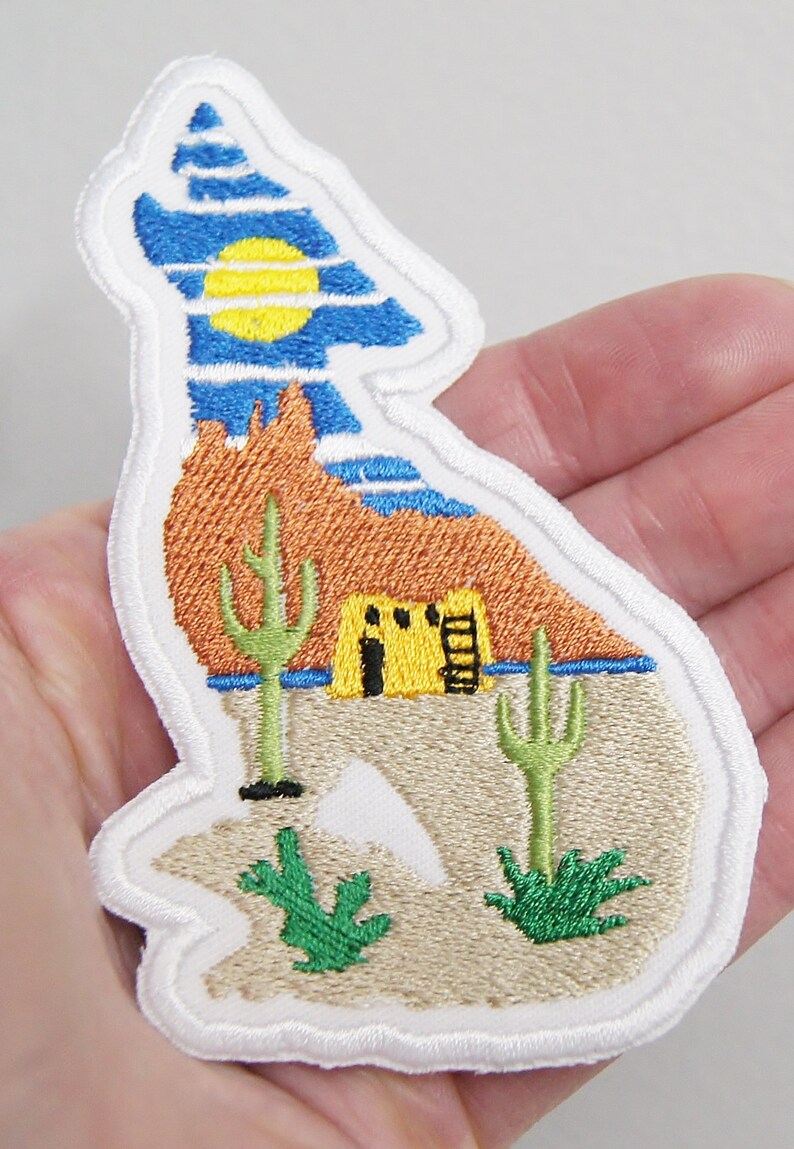 Coyote Patch by Magic Patches & More Embroidered Iron on - Etsy