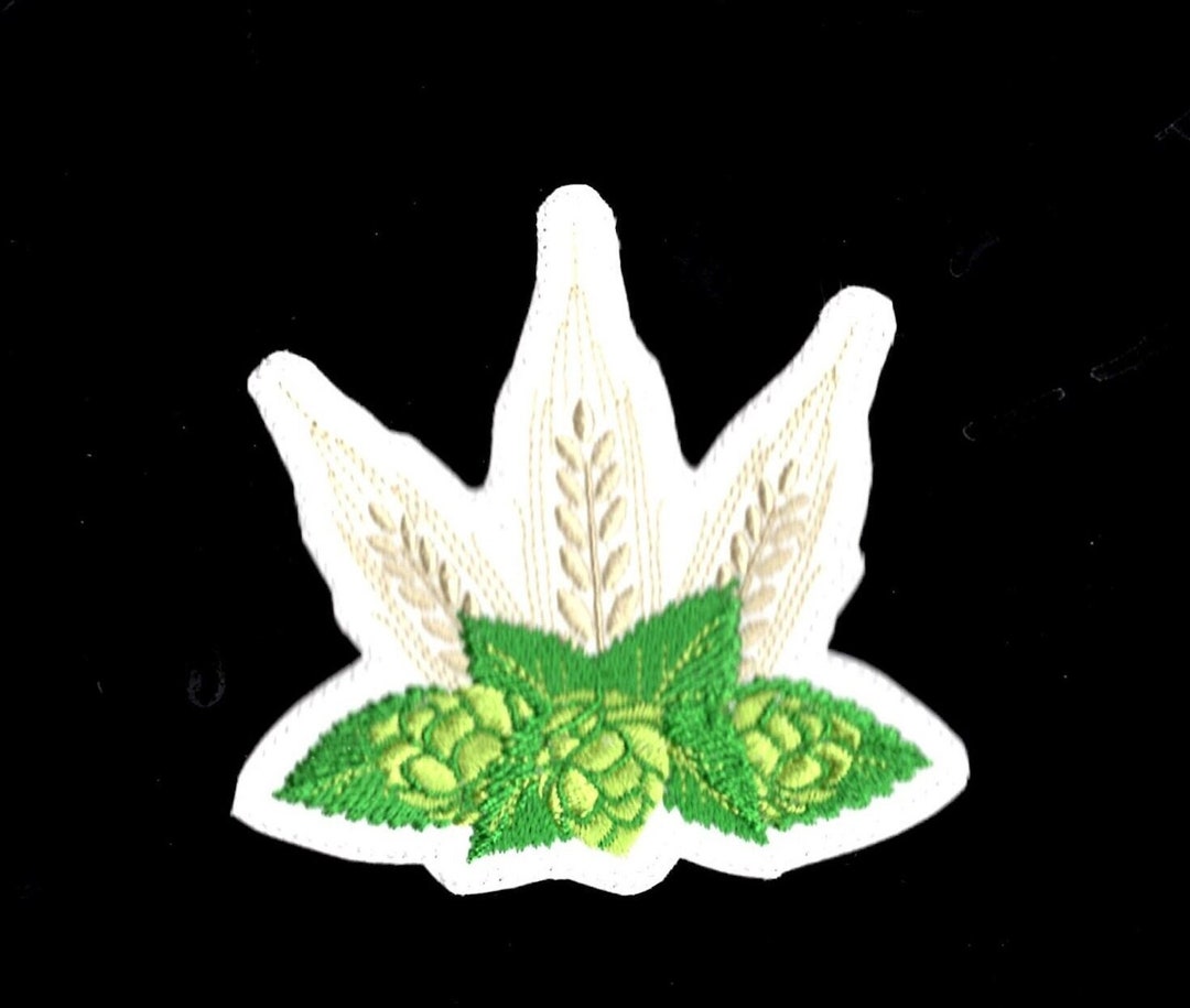 Brew Master Patch Embroidered Iron on Patch Beer Brew Hops - Etsy