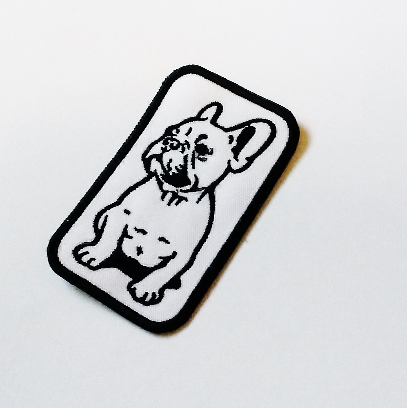 French Bull Dog Patch by Magicpatches&more Embroidered Iron - Etsy