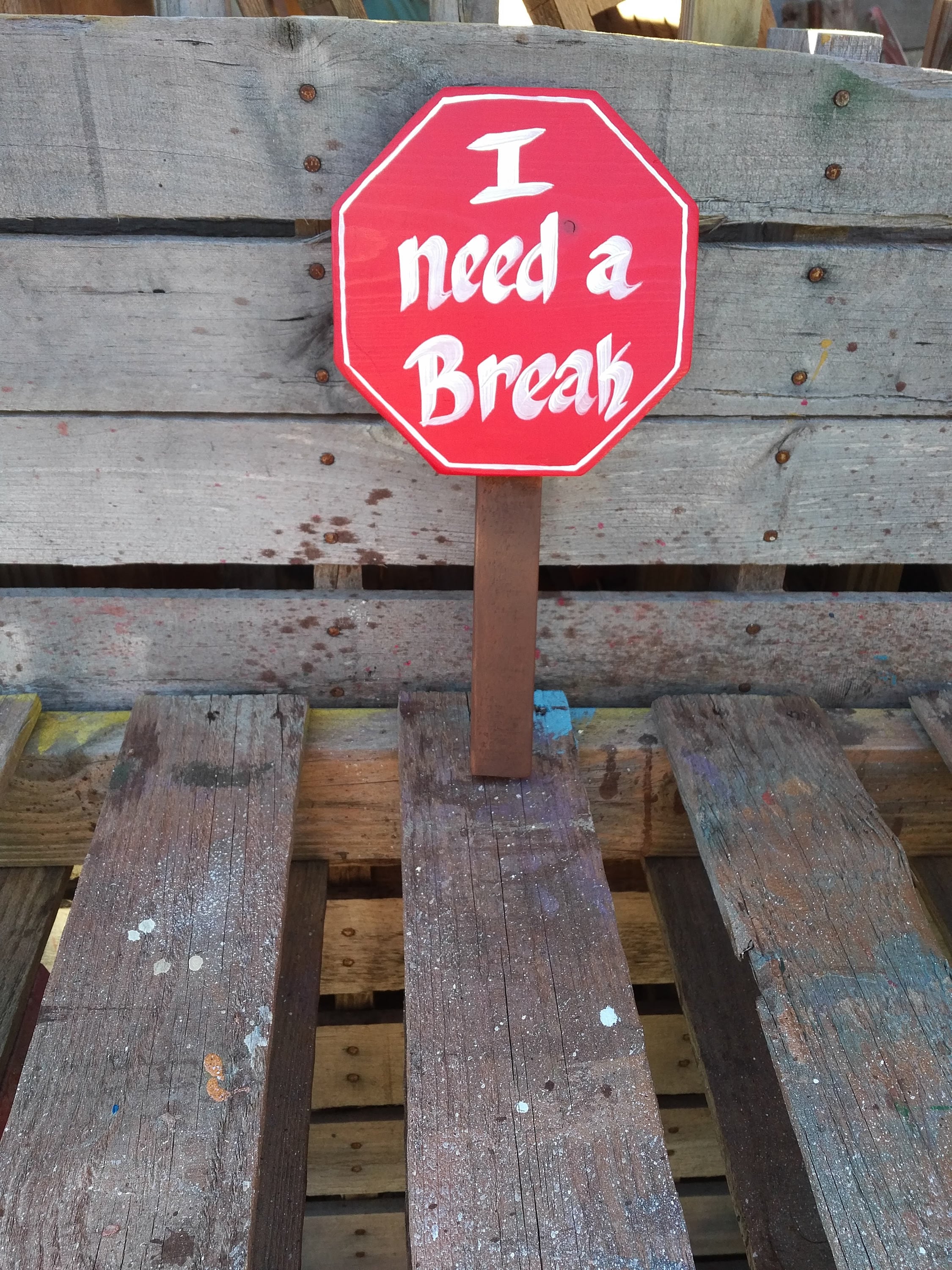 Teacher Sign Special Education Teacher Helper Stop Sign for Special ...