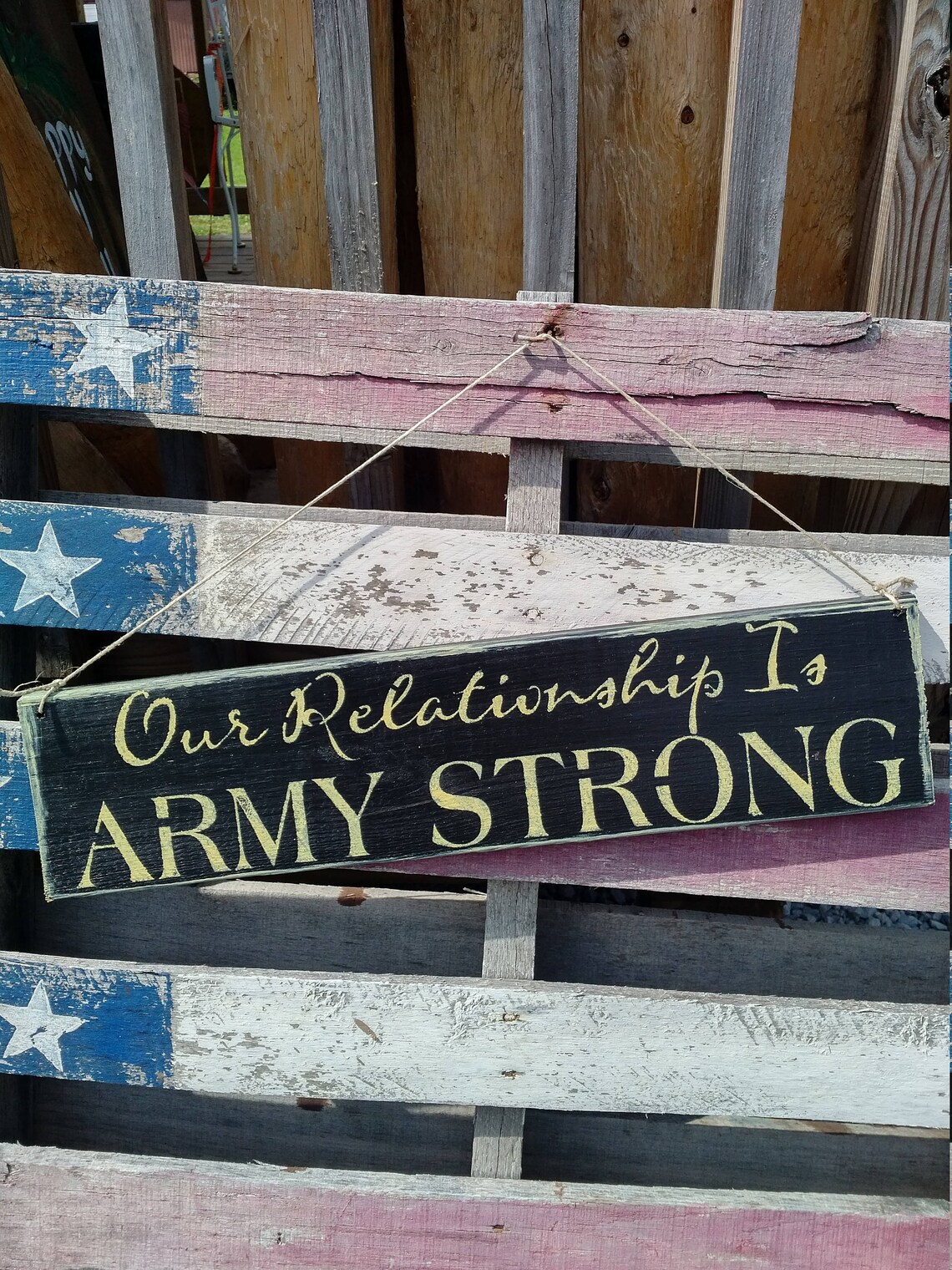 Army Sign Military Family Sign Military Wife USA Made USA - Etsy