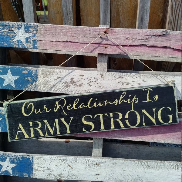 Military Family Sign - Etsy