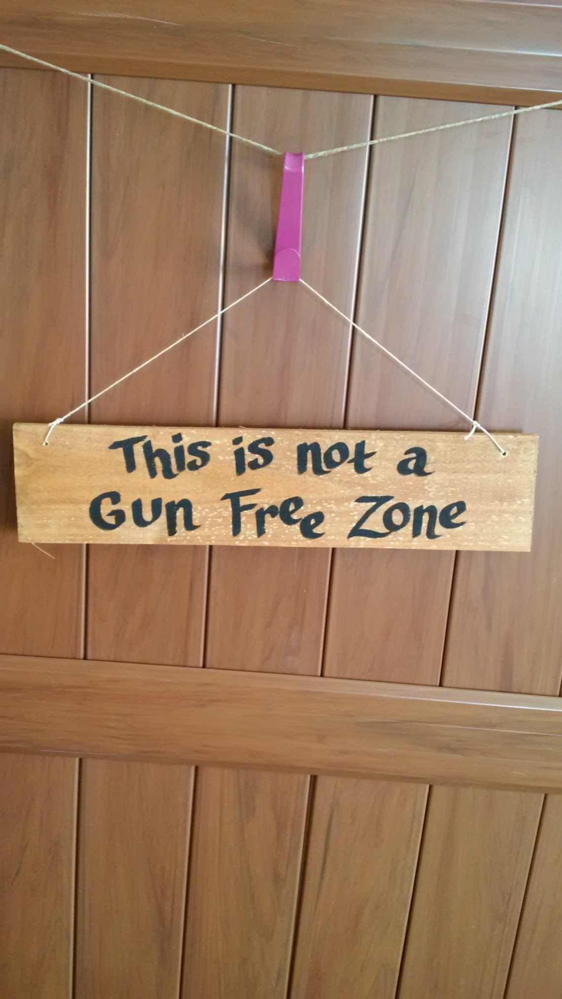 Gun Rights Sign Warning Have Gun Sign This is Not A Gun Free - Etsy