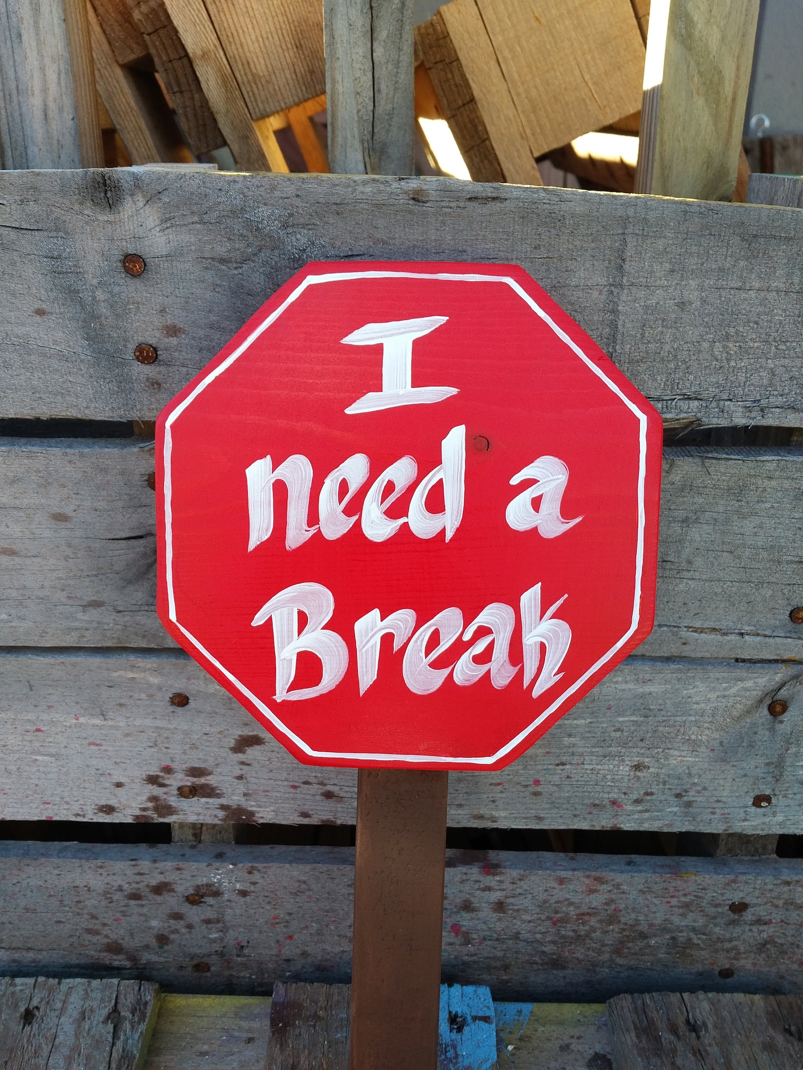 Teacher Sign Special Education Teacher Helper Stop Sign for - Etsy UK