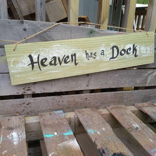 Boat Dock Sign - Etsy