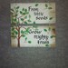 Seeds Grow Into Trees Inspirational Sign Religious Sign - Etsy