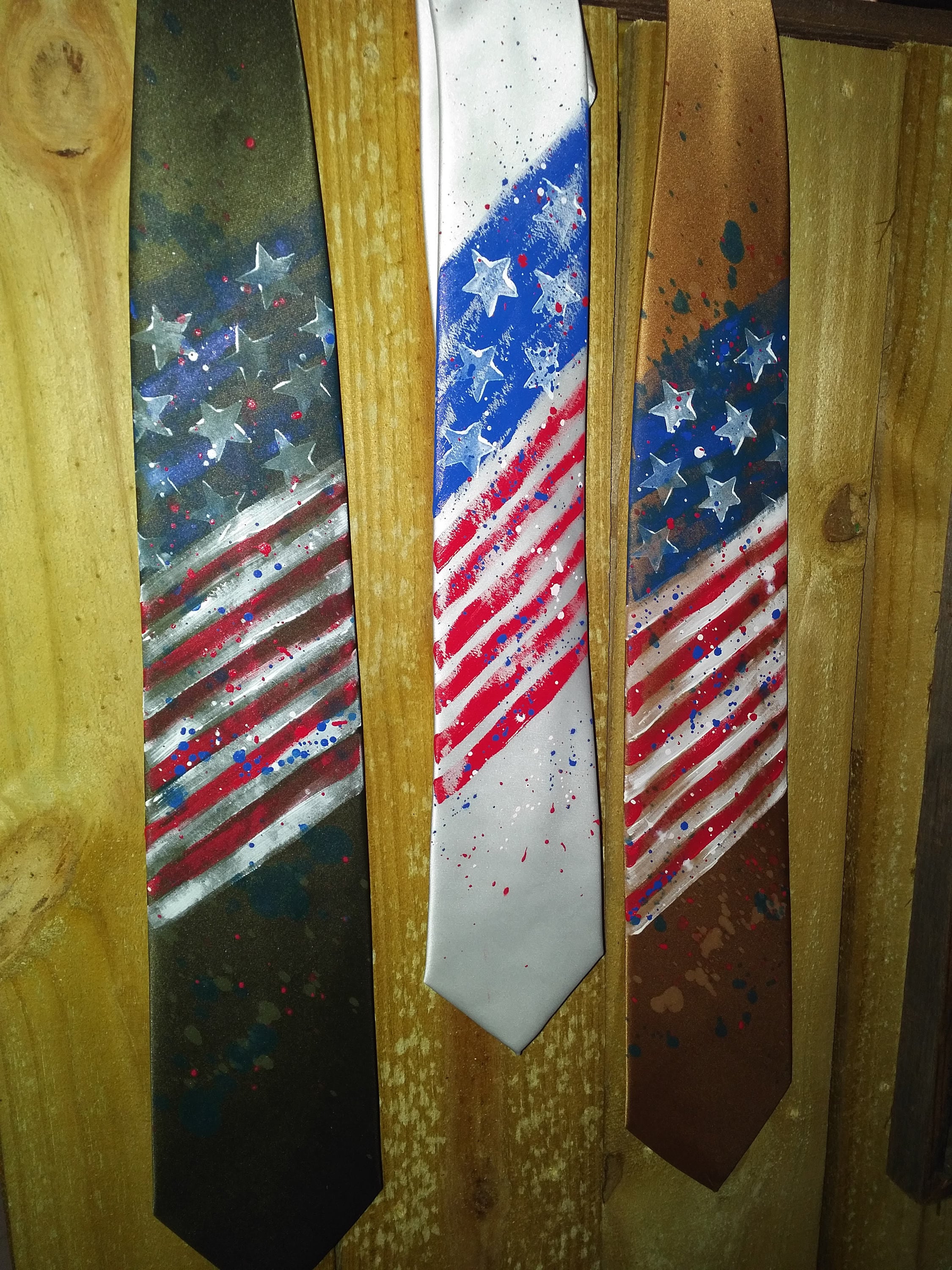 Patriot Tie, Made in the USA, Military Tie, Soldier Dress Tie, Proud ...